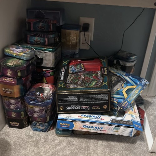 Pokemon Card Lot Bulk 25lb 2012 - Pres (Sword & S) And 1 Booster Box Of ...