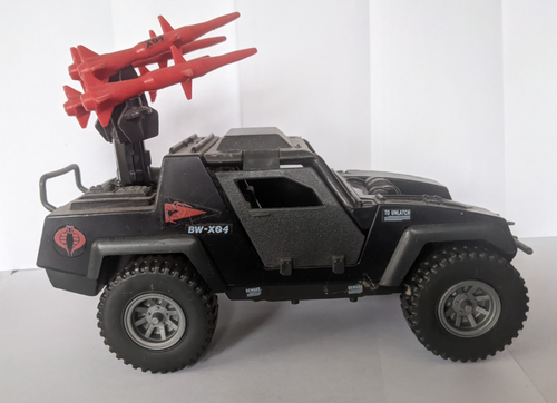 gi joe Cobra Stinger with driver and card 1984 | eBay