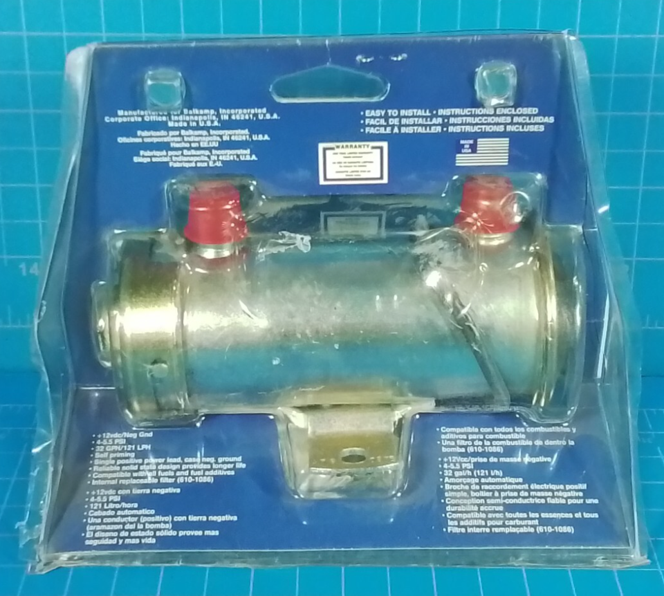 NAPA High Performance Gold-Flo Universal Electronic Fuel Pump 610-1074 ...