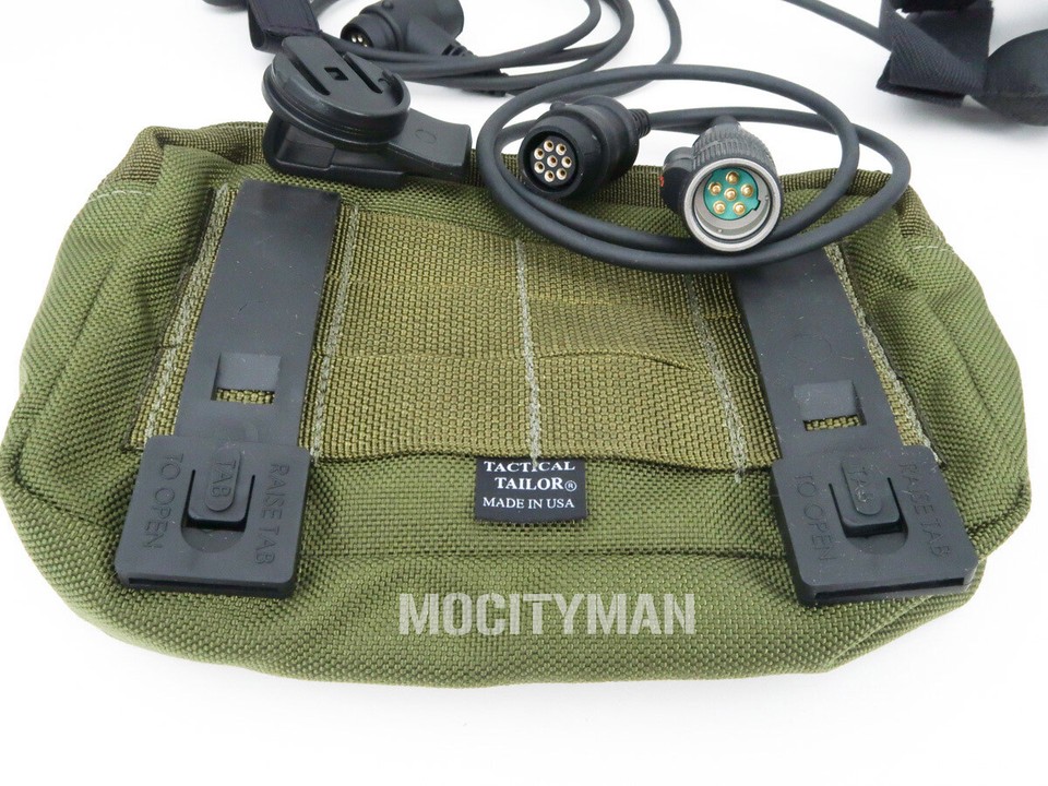 Genuine Cobra RA3185 Modular Military Radio Headset Kit fits PRC 148 ...