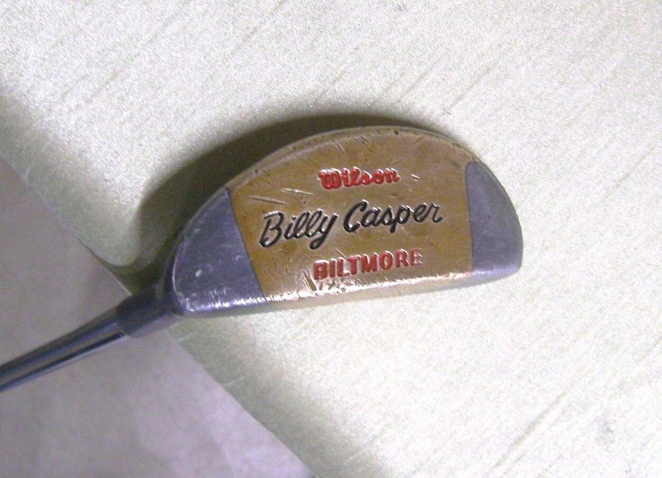 Wilson Billy Casper Biltmore Putter, RH, 34.5", Orig Grip in Fair Cond ...