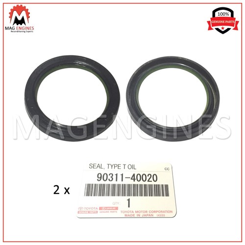 90311-40020 x2 GENUINE OEM CAMSHAFT OIL SEALS - 2JZ-GE 2JZ-GTE SUPRA ...