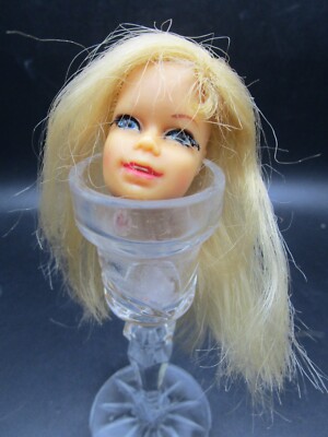 Barbie Stacey Doll HEAD ONLY~ Blonde, .Rooted Lashes, Made in Japan | eBay