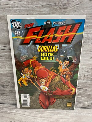 DC Comics The Flash Gorillas Gone Wild #242 Modern Age Sep 2008 Peyer William II | eBay