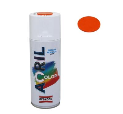 Bombe de peinture spray couleur orange RAL 2004 400 ml marque Arexons Acrylique | eBay