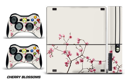Skin Decal Wrap for Xbox 360 E Gaming Console & Controller Sticker ...
