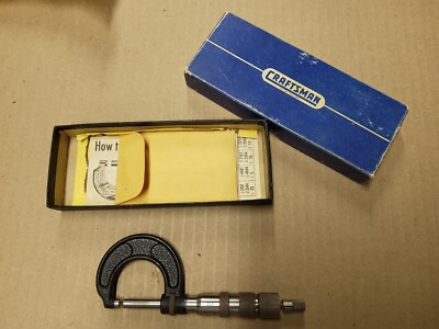 Micrometers - Craftsman Micrometer