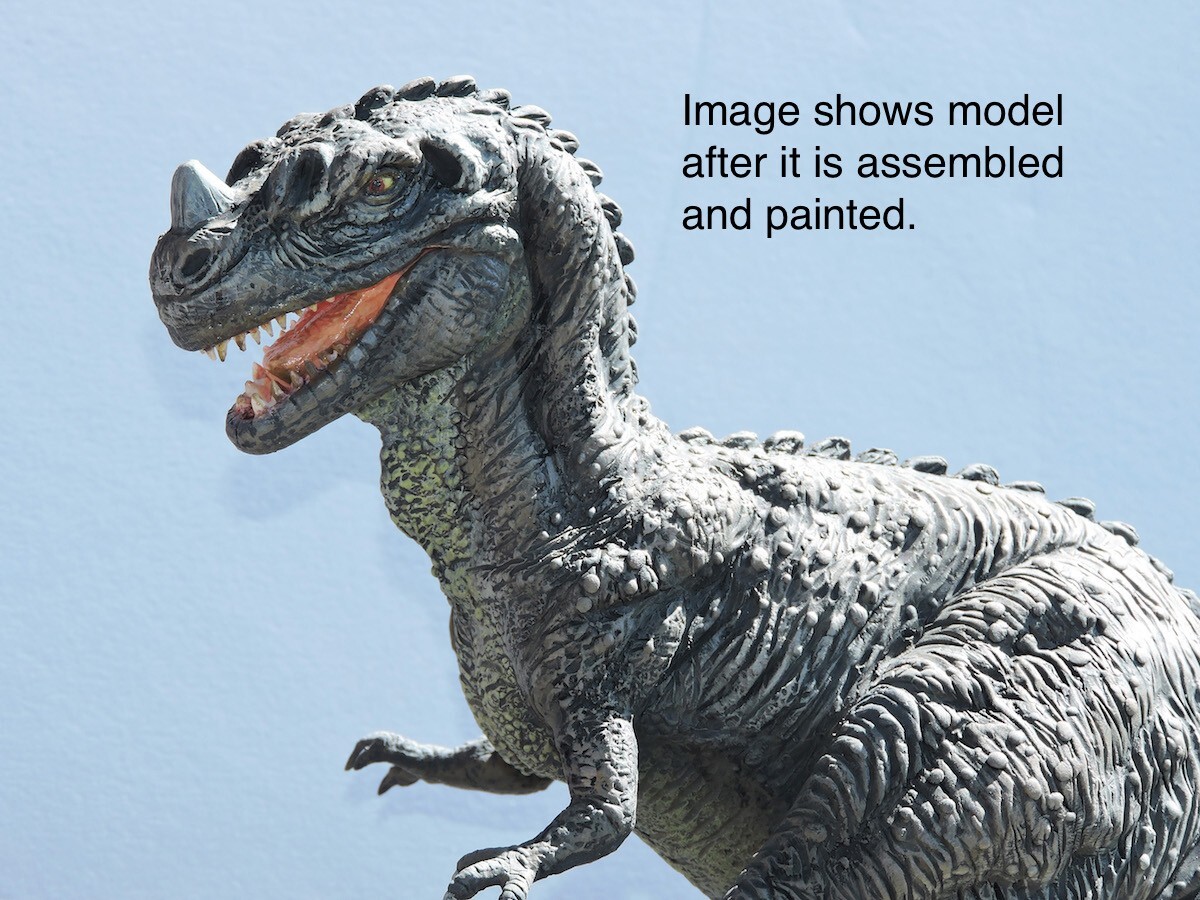 'One Million Years B.C.' ceratosaurus dinosaur resin model kit by Joe ...