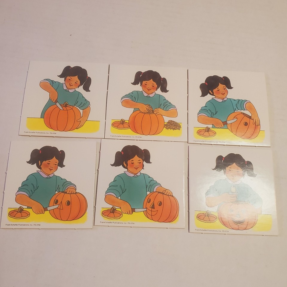 Vintage 6-Scene Sequencing Cards Frank Schaffer Reading & Storytelling ...