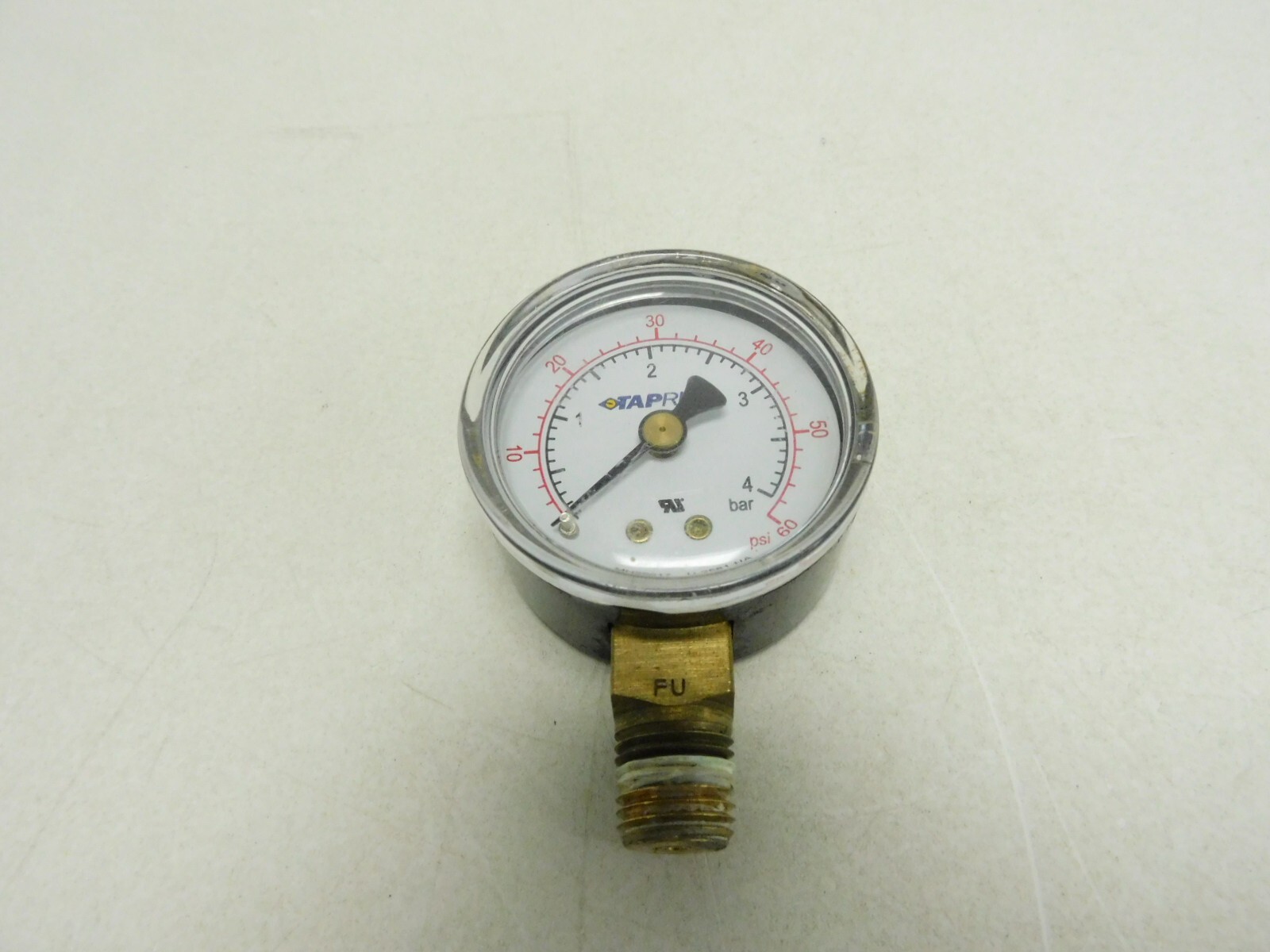 Tap-Rite Pressure Gauge 60PSI U-2581-NA MH25017 for sale online | eBay