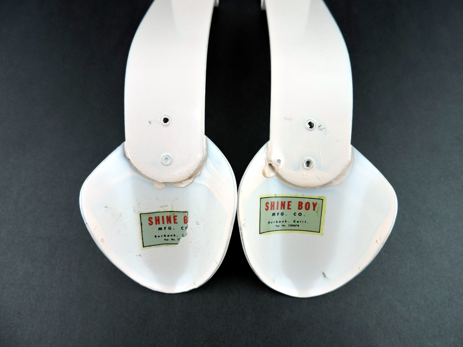 Vintage Shine Boy Pink Child's Shoe Shape Holder Keep… - Gem