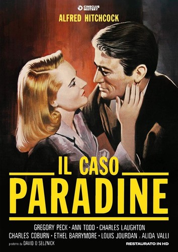 DVD IL CASE PARADINE Alfred Hitchcock Gregory Peck Alida Valli neuf ...