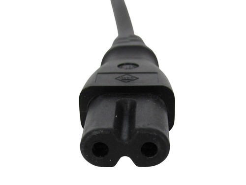 New Just Laptops C7 Figure-8 2 Pin Euro Power Adapter Laptop Charger ...