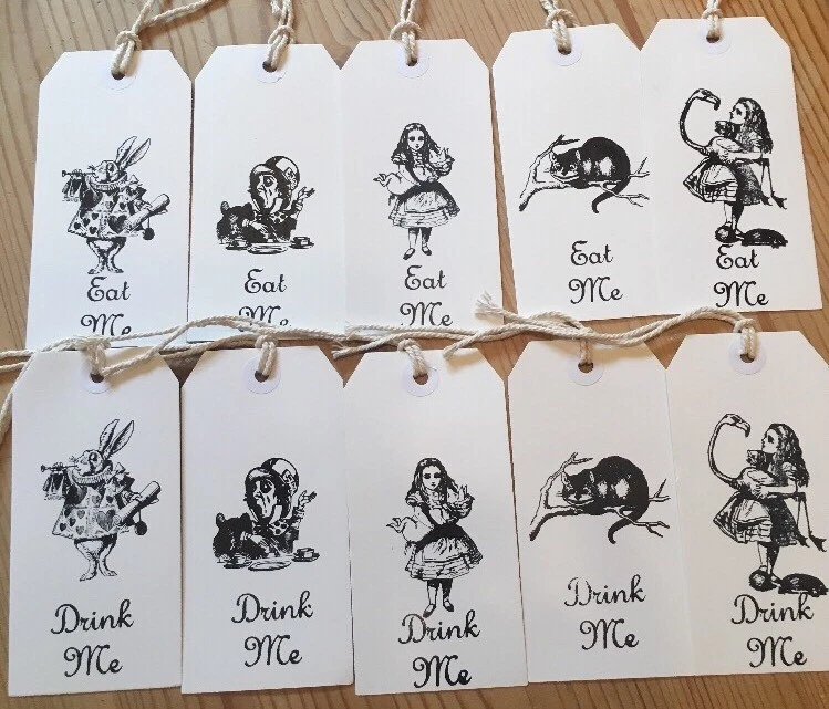 Alice In Wonderland Eat Me Sign