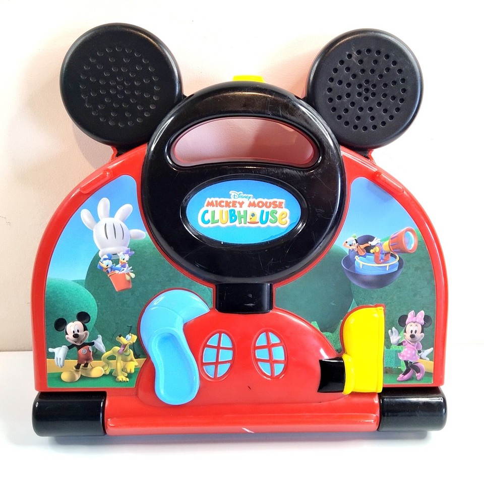 VTech MICKEY MOUSE Clubhouse MOUSEKADOER Laptop - 12 Learning ...