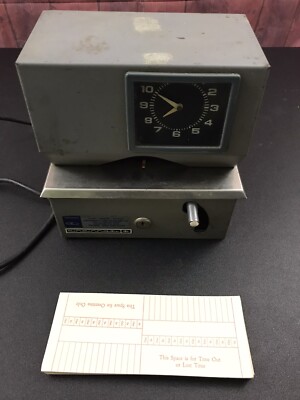 Time Clocks - Vintage Cincinnati Time Clock