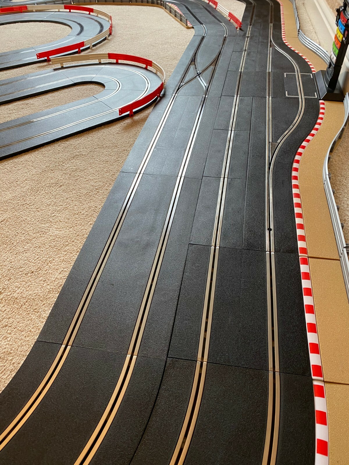 Scalextric Digital Advanced Layout / Pit Lane / Straight Lane Changer ...