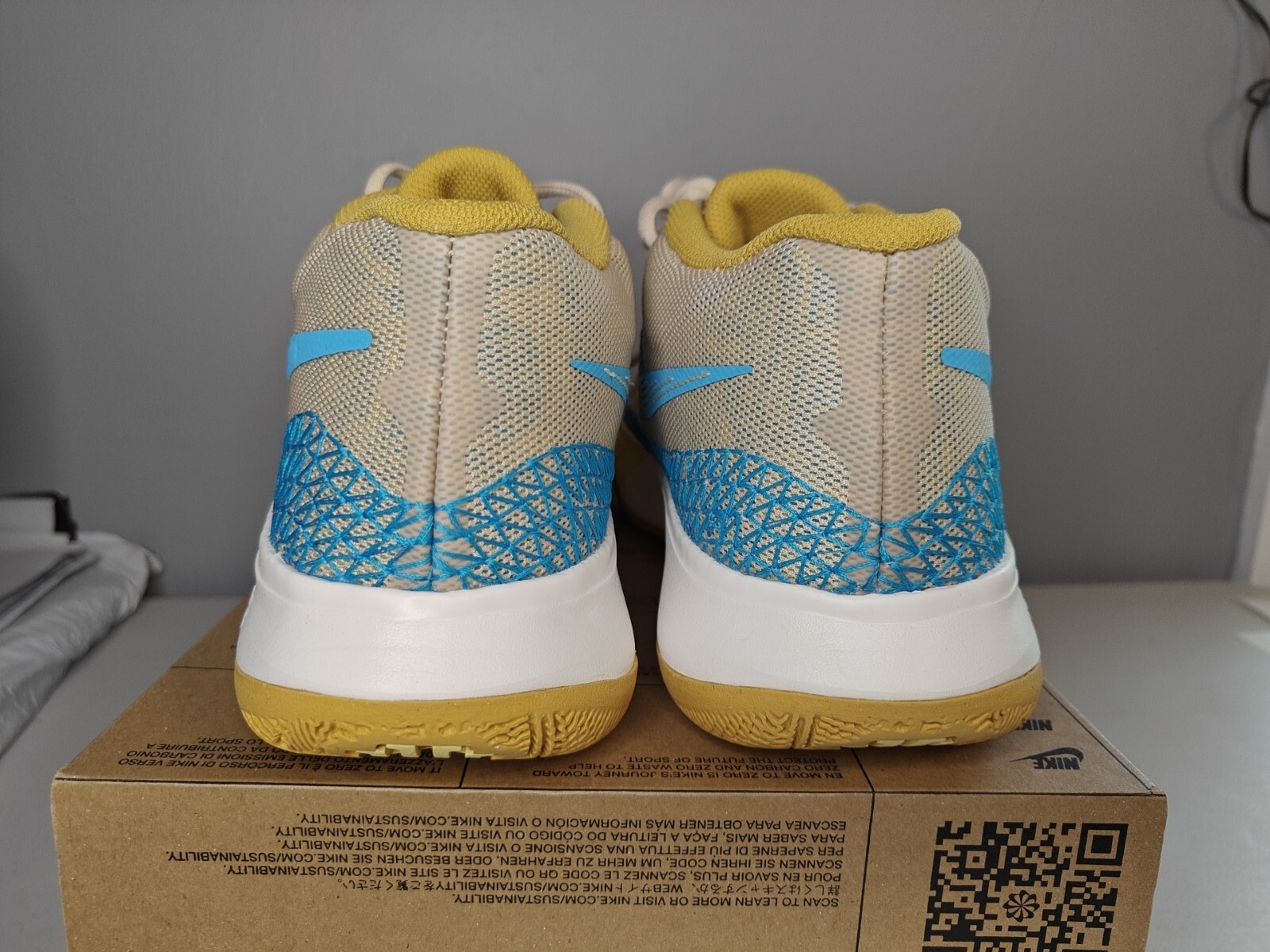 Size 11 - Nike Kyrie Flytrap 6 Cheetah Beige for sale online | eBay