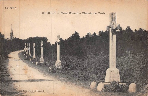 CPA Dole - Mont Roland le chemin de croix (129010) | eBay