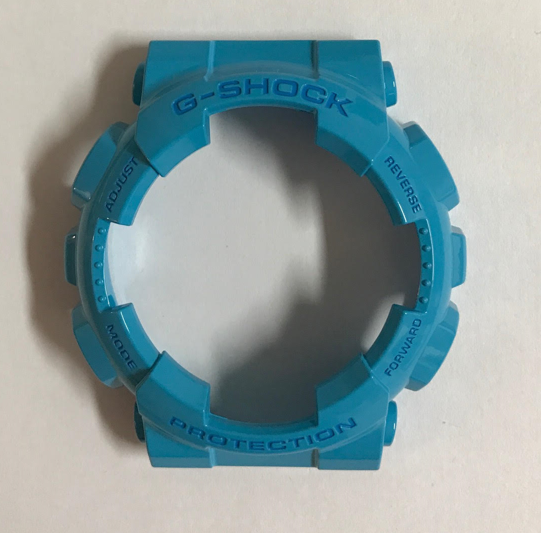 Casio Original G-shock Band Ga-110b-2 Ga-110b Light Blue Strap Ga110 ...