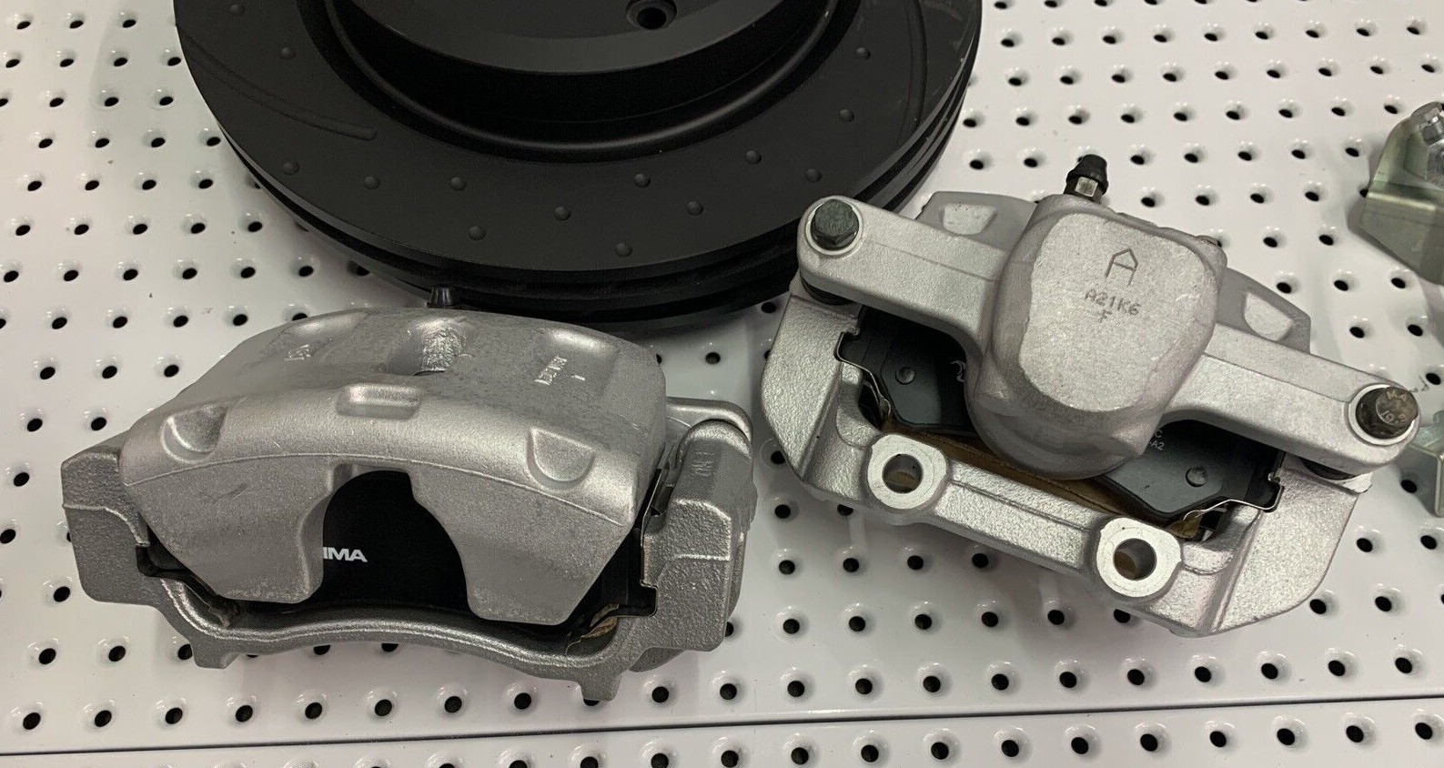 REAR TURBO BRAKE UPGRADE TO 328mm DISKS CALIPERS PADS FPV FALCON AU2-3 ...