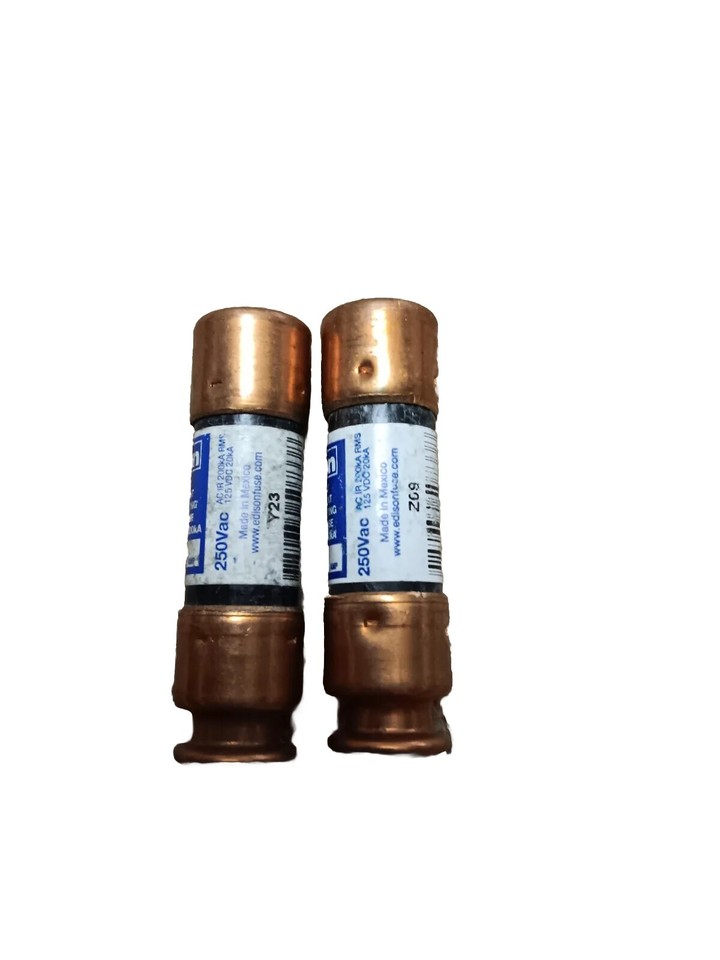 Edison ECNR25 Dual-Element Current-Limiting Class RK5 Fuse 25Amp ...
