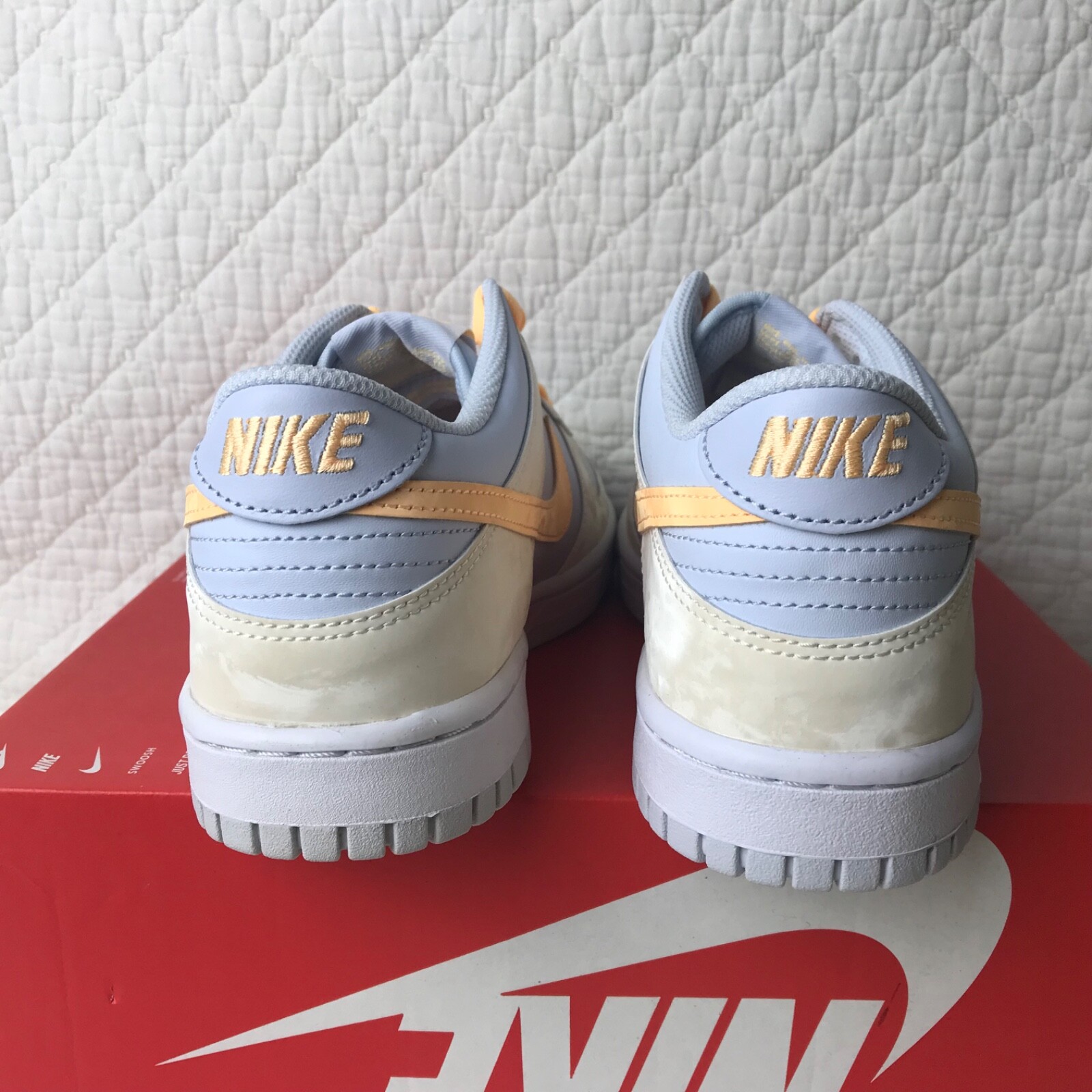 Nike Dunk Low (GS) Shoes Big Kid’s SZ 7Y Pale Ivory/Mellow Tint FB9109 ...