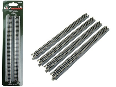 KATO Unitrack 4x rail droit 248 mm - KATO 20-000 | eBay