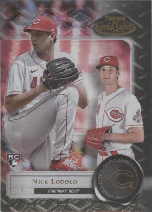 2022 Topps Gold Label - Nick Lodolo #53 Class 1 Black (RC) for sale ...