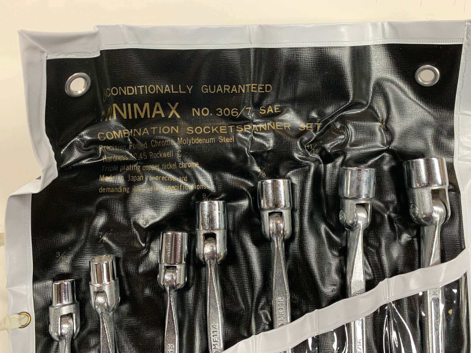 Spanner Combination Set 3/8" to 3/4" Socket and Spanner. MINIMAX Made ...