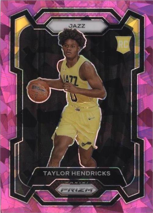2023-24 Panini Prizm - Taylor Hendricks #161 Pink Ice Prizm (RC) for ...