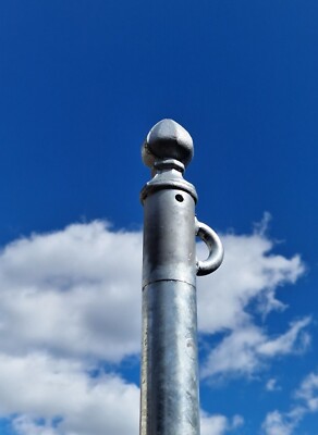 Heavy duty garden Washing line pole / clothes line post with wrapping ...