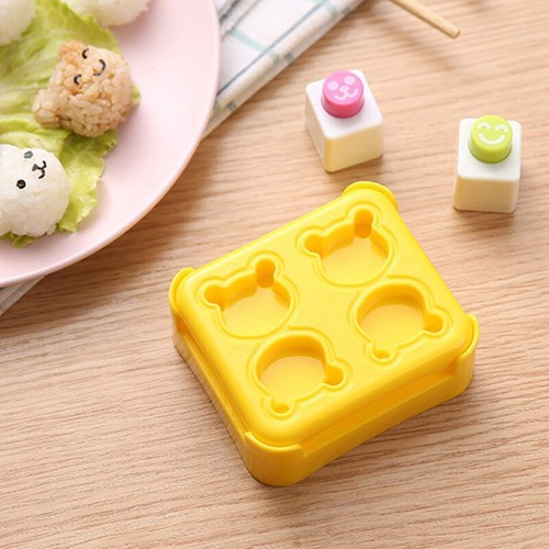 Rice Ball Mold DIY Sushi Maker Mold Cute Bear Bento Molds Kitchen TooS5 ...