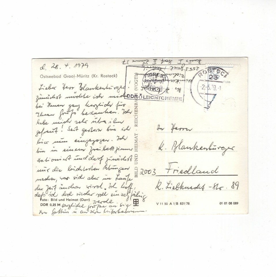 AK Ansichtskarte Kliniksanatorium "Richard Assmann" / Graal-Müritz ...