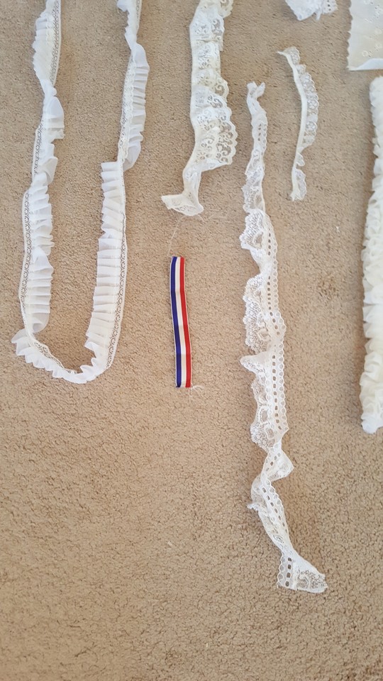 lace trim various lengths widths colours vintage bulk lot | eBay