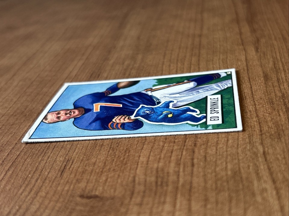 1951 Bowman Football #51 Ed Sprinkle Rookie RC Chicago Bears HOF | eBay