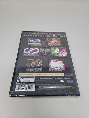Disgaea Hour of Darkness Playstation 2 PS2 Video Game factory sealed ...