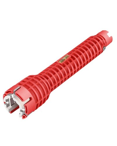 Bathroom Water Pipe Multi-functional Sleeve Casing Wrench Red Silver ...