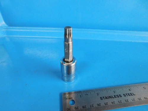 USED,SNAP ON " 10 MM " TRIPLE SQUARE 1/2 IN. DR. SOCKET ,PART #STSM10E ...