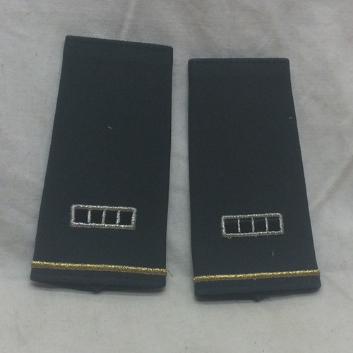 Military Army Uniform Shoulder Epaulet Insignia lot (2) Warrant Officer ...