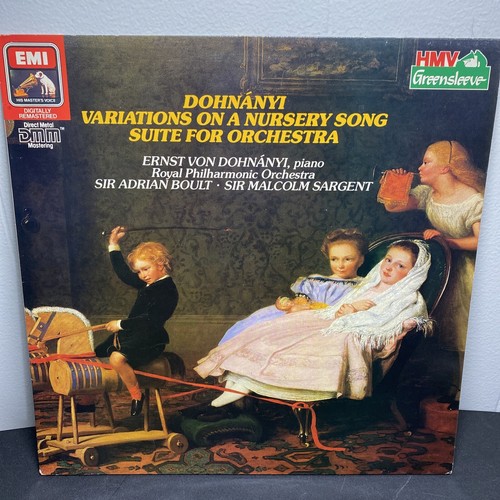 DOHNANYI - Variations On A Nursery Song BOULT - Malcolm Sargent- LP | eBay