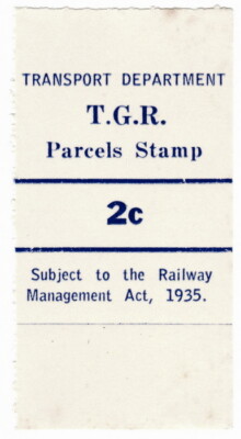 (I.B) Australia - Tasmania Railways : Parcels Stamp 2c | eBay UK