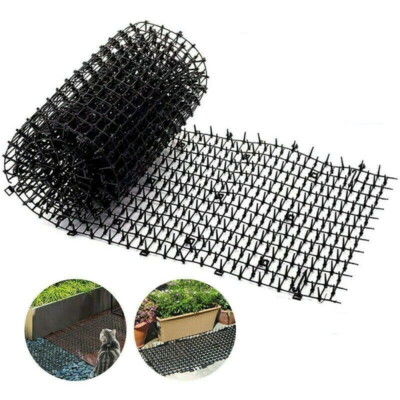Cat Spike Mat Repellent Anti Dog Rodent Garden Animal Flower Bed Pest ...