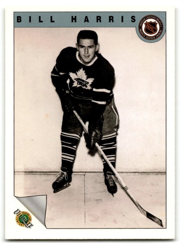 1991-92 Ultimate Original 6 Bill Harris Toronto Maple Leafs #35 | eBay