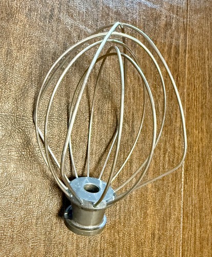 Stainless steel 6-wire whip whisk attachment for KitchenAid stand mixer ...