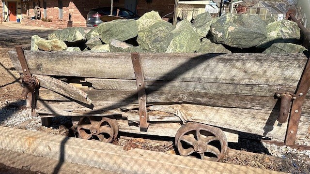 Antique original wood Ore Cart Mining, circa 1900 | eBay