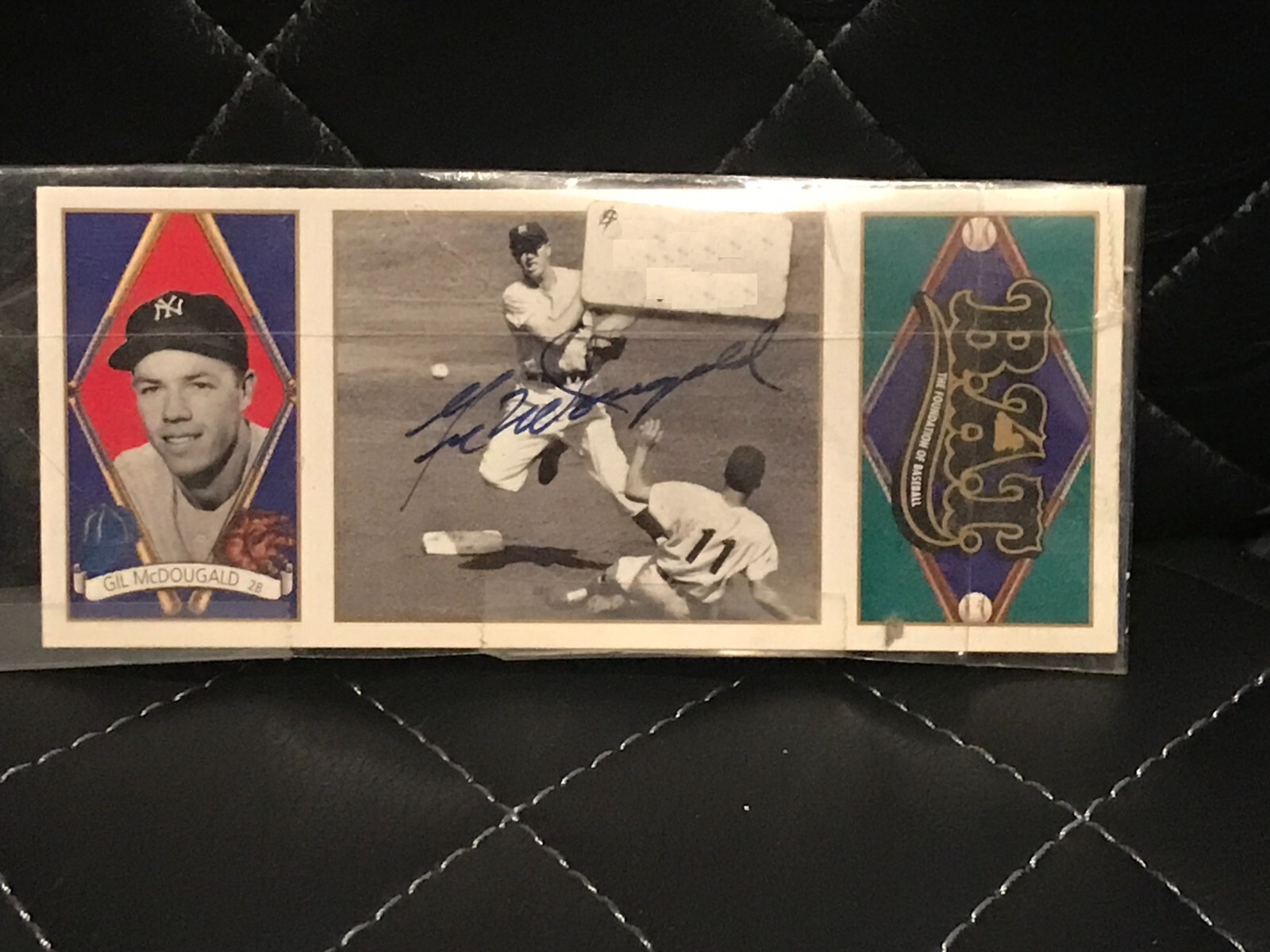 Gil McDougald Autographed Baseball Card 1993 Upper Deck All Time Heroes ...