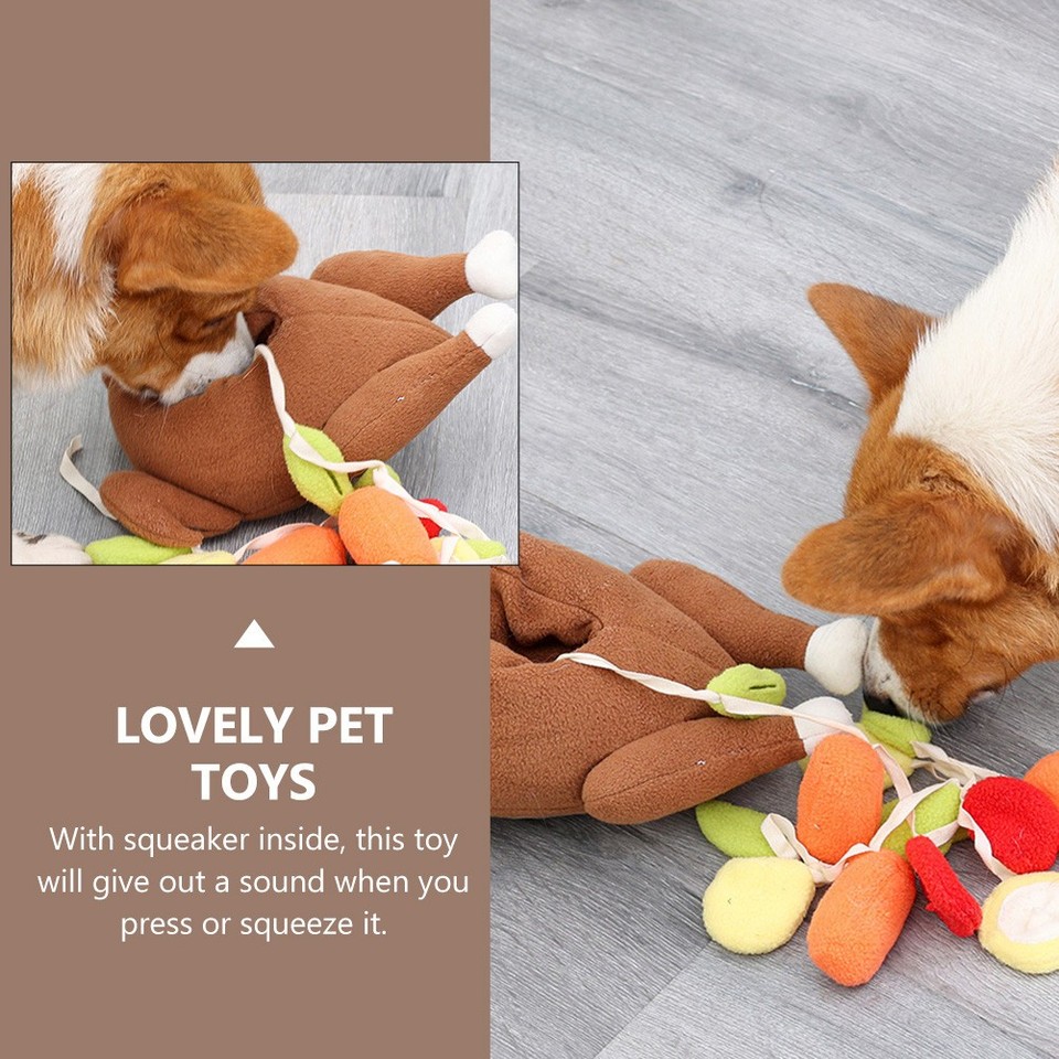 Pet Chewing Toy Stimulating Dog Toys Calming Carrot Mental Stimulation ...