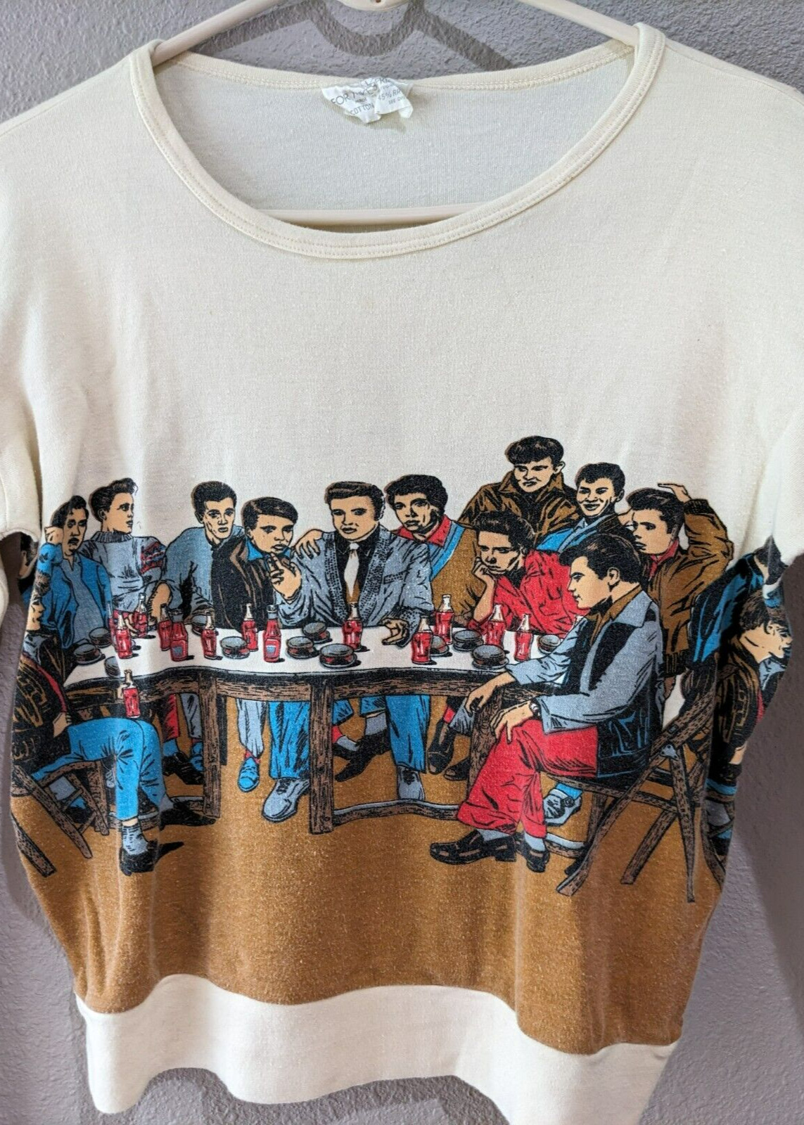 RARE Guy Peellaert Elvis Last Supper Long Sleeve, For… - Gem