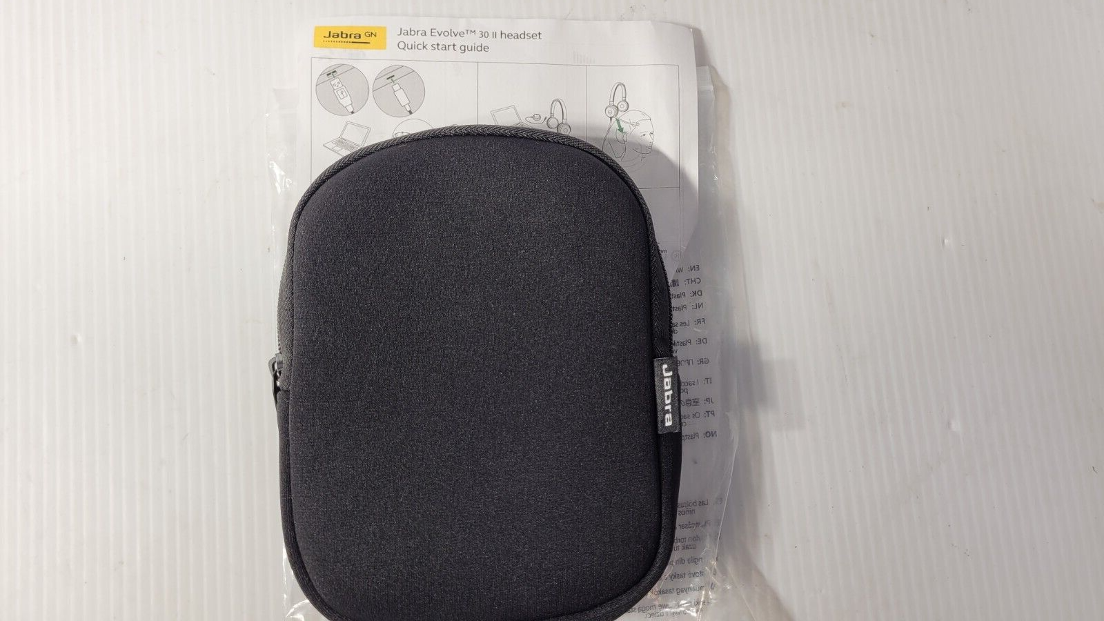 Jabra Evolve 30 II Stereo UC Headset (Black) w/Case Model HSC060 ...